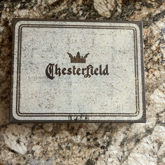 Other | Vintage Rectangular Tin Chesterfield Cigar Cigarette Box Case ...